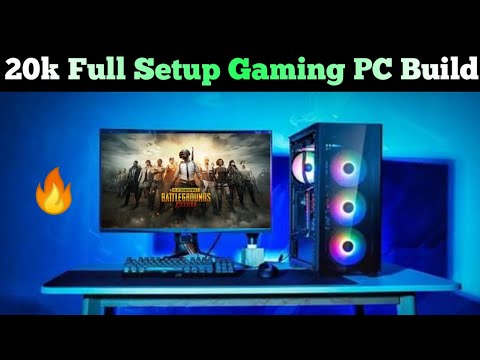 20k full setup gaming pc build | gaming pc under 20000 rs with monitor ...