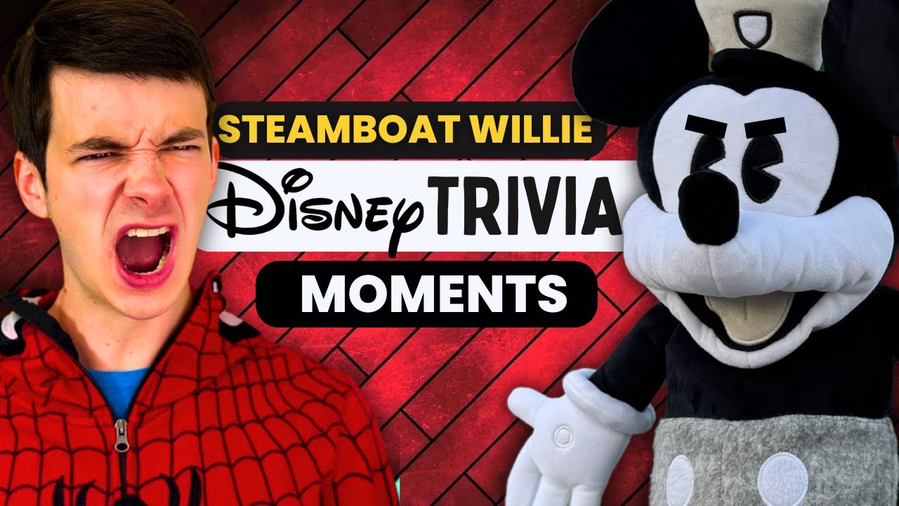 DISNEY TRIVIA with Steamboat Willie?!? @Wafellow TikTok Mickey puppet ...