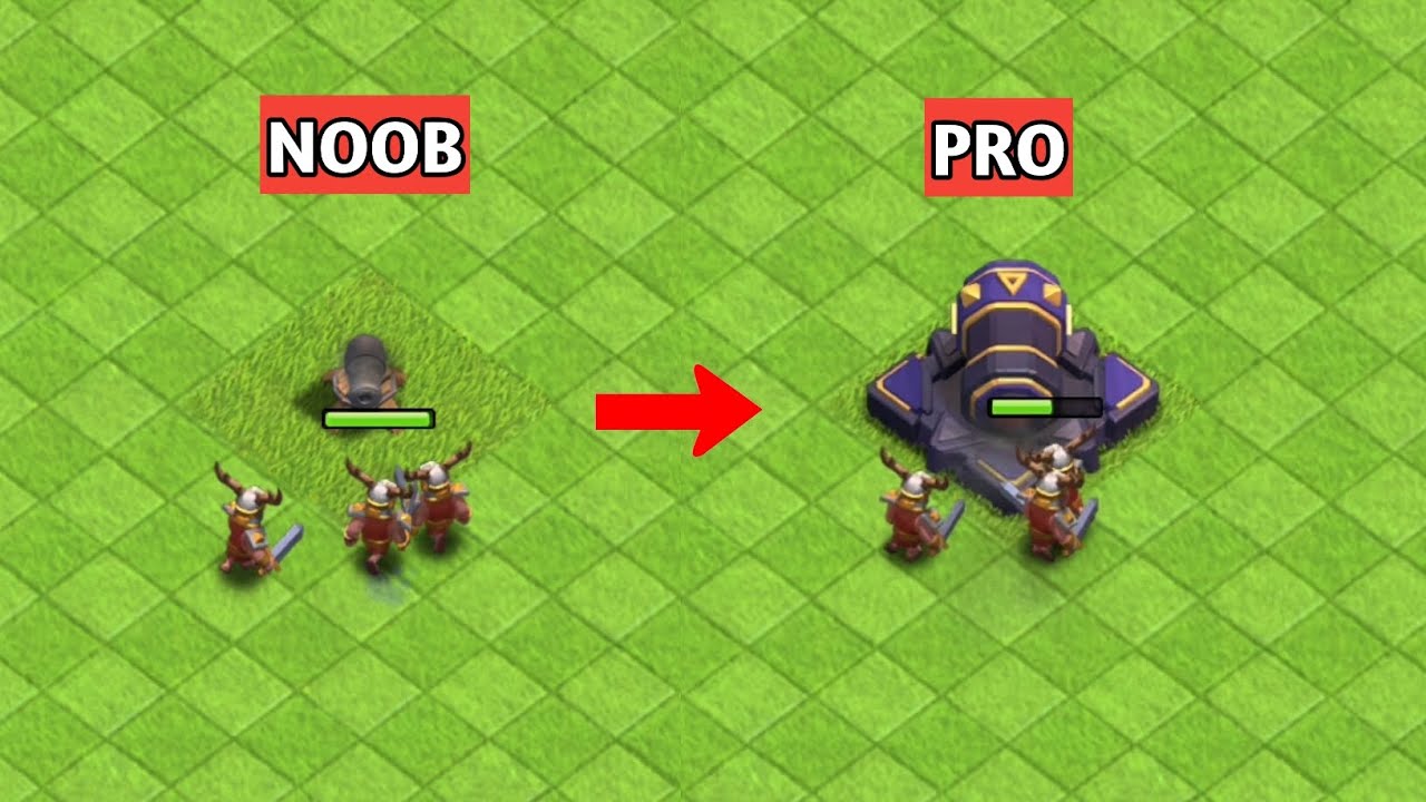 Level 1 to Max level CANNON upgrade | clash of Clans - YouTube