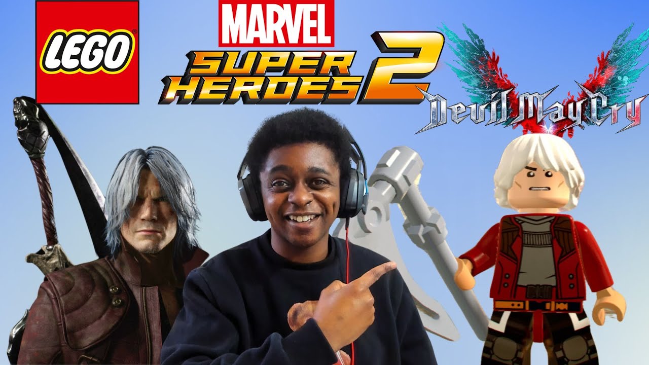 Lego Marvel Super Heroes 2 Devil May Cry Dante Creation #legogroup - YouTube