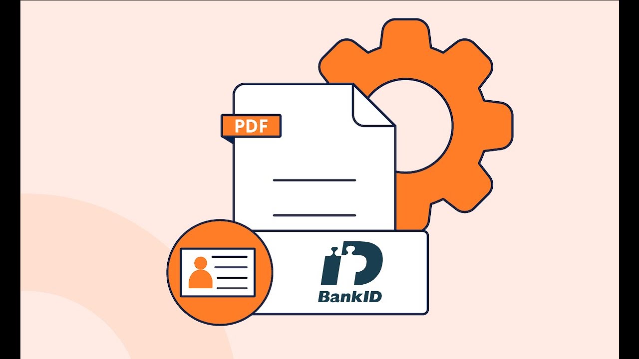 Swedish BankID advanced signature - YouTube