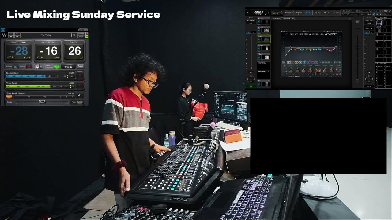 🎧 Live Mixing Sunday Service | FOH Audio Breakdown by Christoper Louise ...