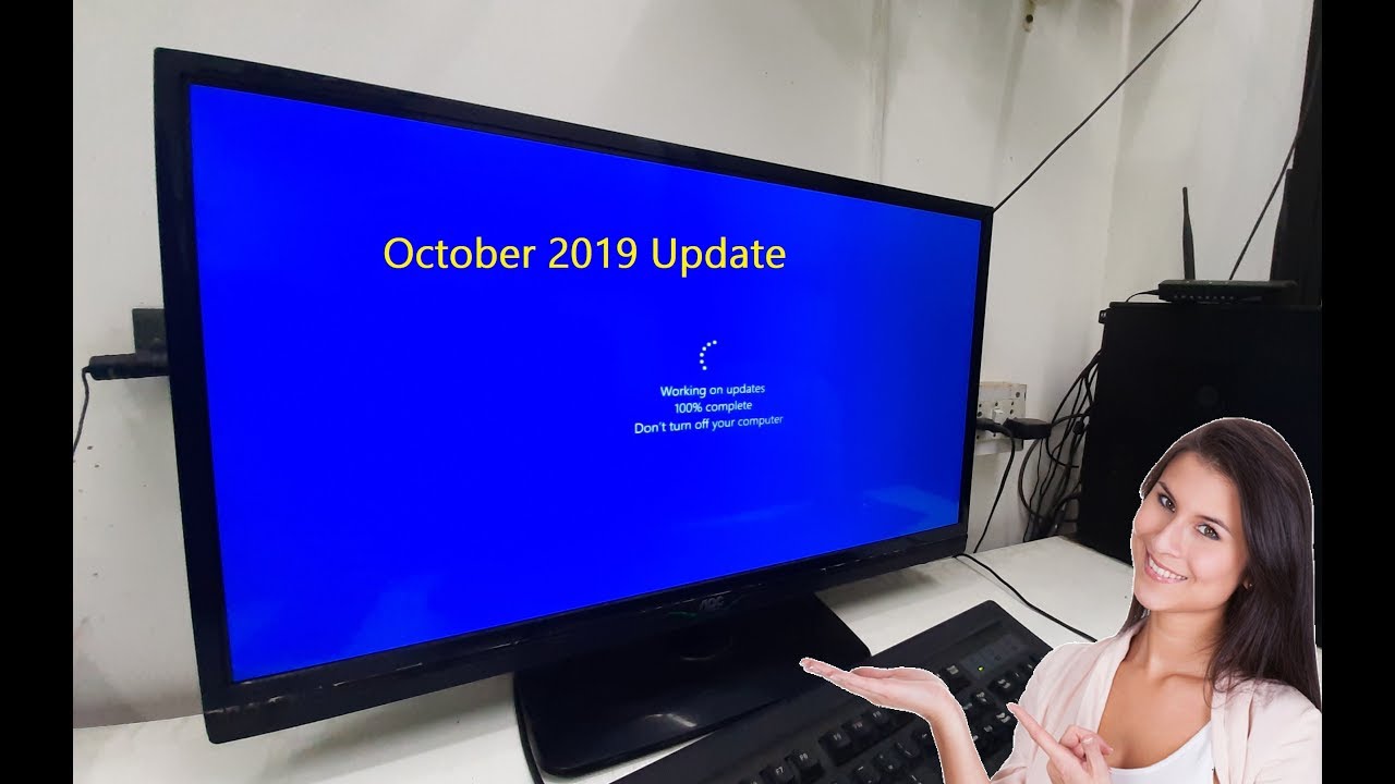 October 2019 Update for Windows 10 - YouTube