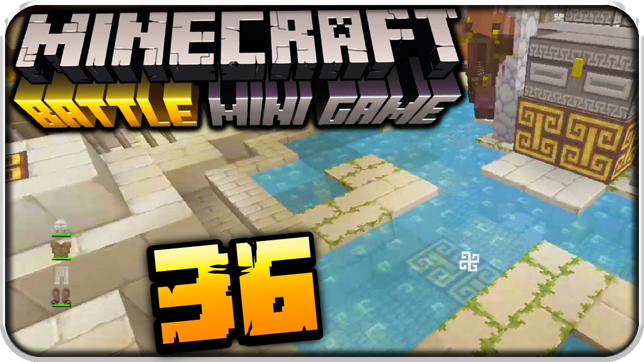 MINECRAFT: BATTLE MINI GAME Part 36: JAGD auf griechischem Gebiet - YouTube