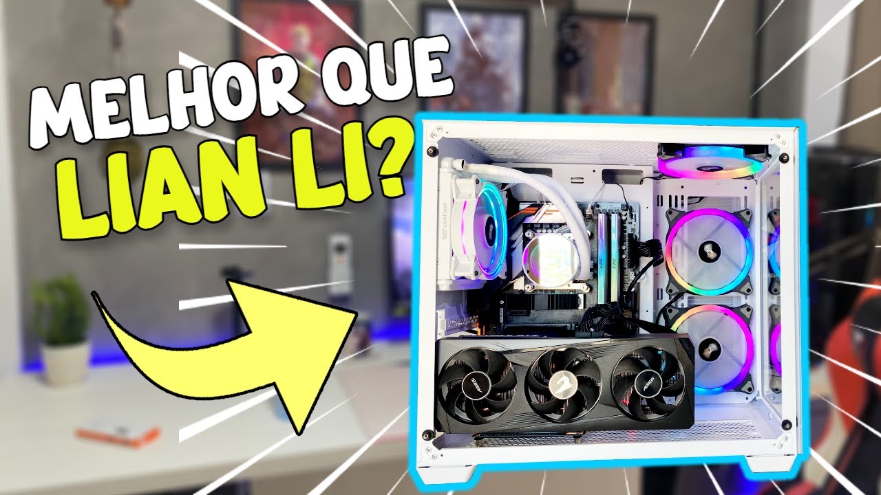 Gabinete Gamer Branco - Aigo Darkflash C285 - YouTube