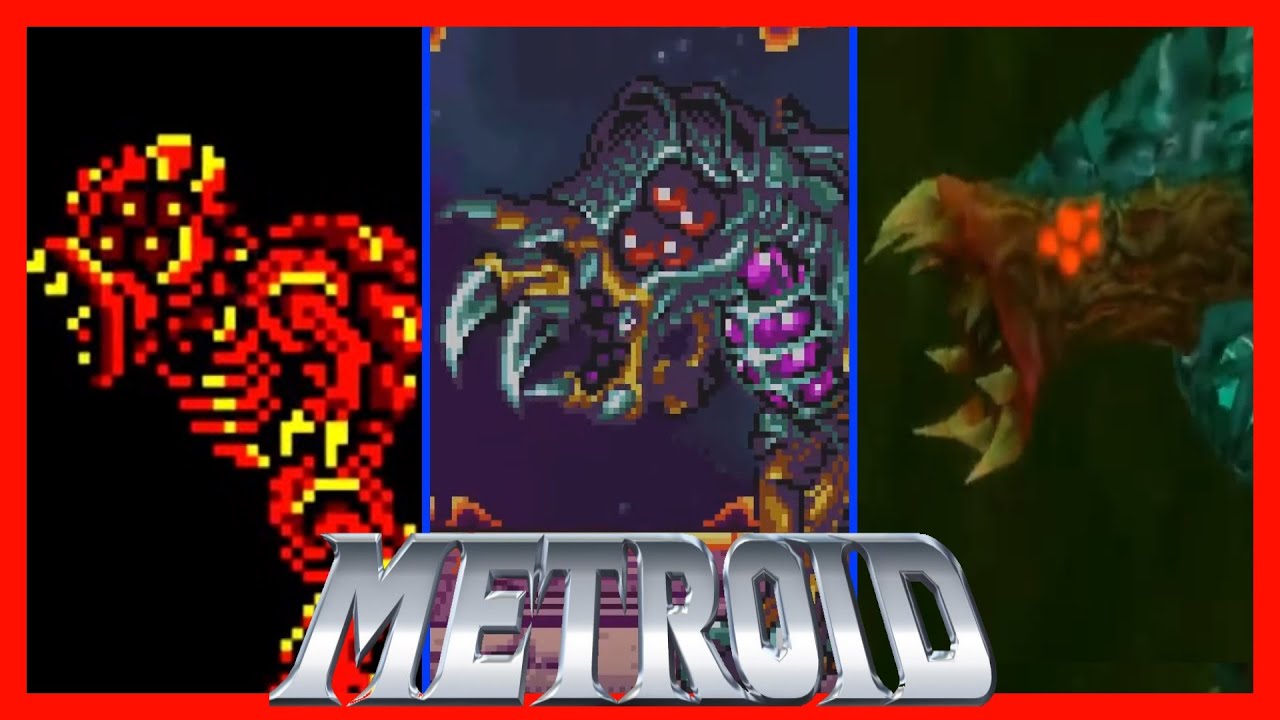 Evolution of Metroid Games: Omega Metroid Battles (1991-2022) - YouTube