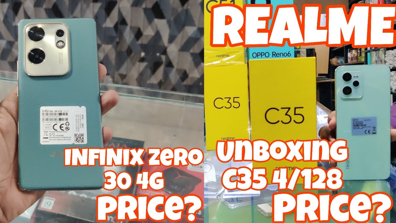 Unboxing and Reviewing REALME C35 and Infinix Zero 30 4G - YouTube