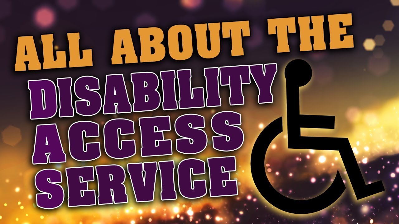 All About the Disability Access Service - DAS Pass - YouTube