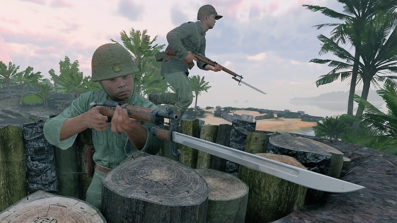 Enlisted Gameplay - Guadalcanal Coast (Invasion) - Pacific War [1440p ...