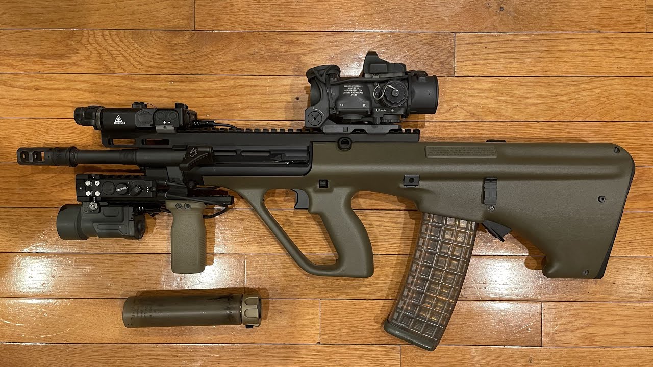 Silent Saturdays (Sig MPX + Dead Air Wolfman and Steyr AUG + SureFire ...