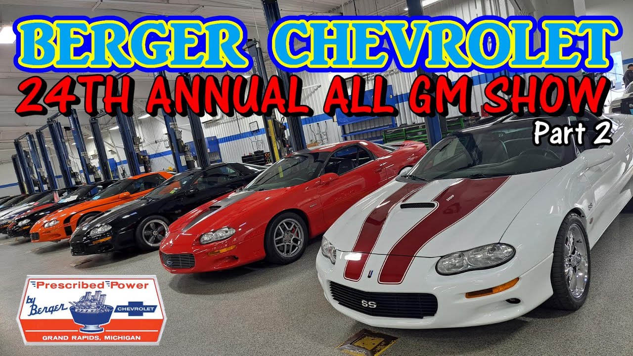 Car Show in Grand Rapids Michigan | Berger Chevrolet 24th Annual All GM ...