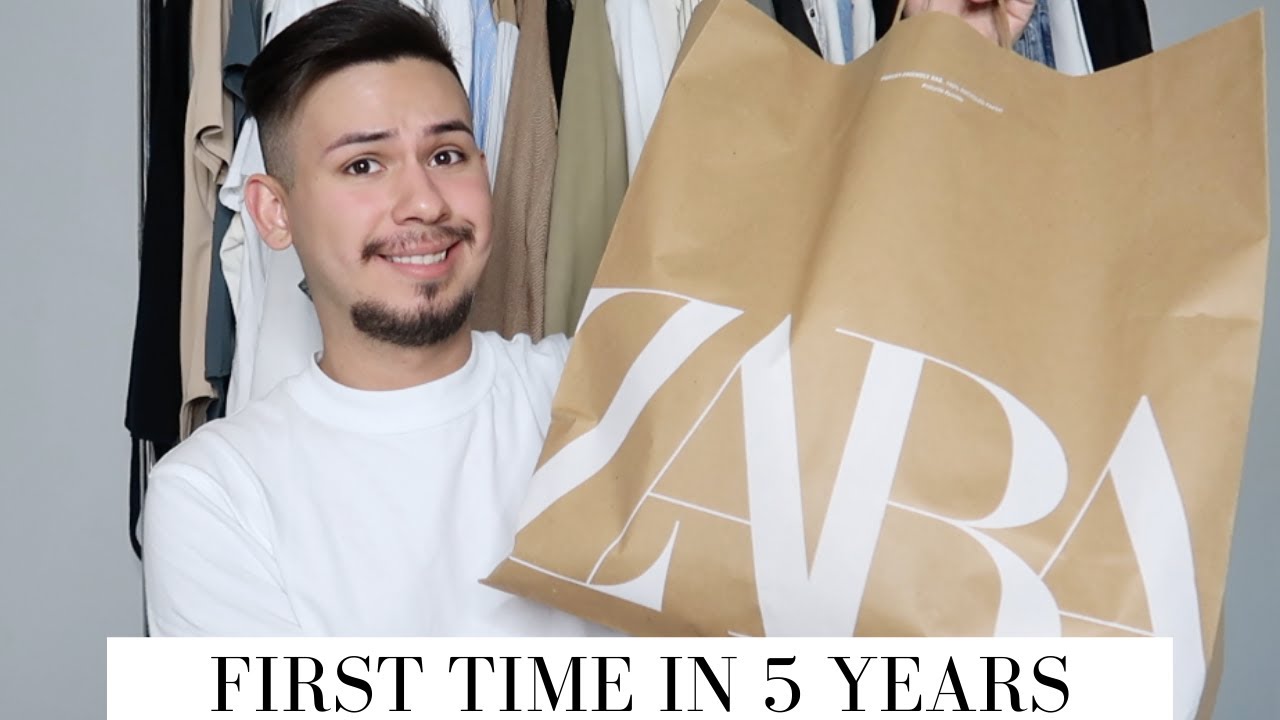 SHOPPING AT ZARA FOR THE FIRST TIME IN YEARS!! - YouTube