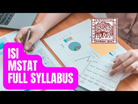 ISI MSTAT FULL SYLLABUS EXPLANATION - YouTube
