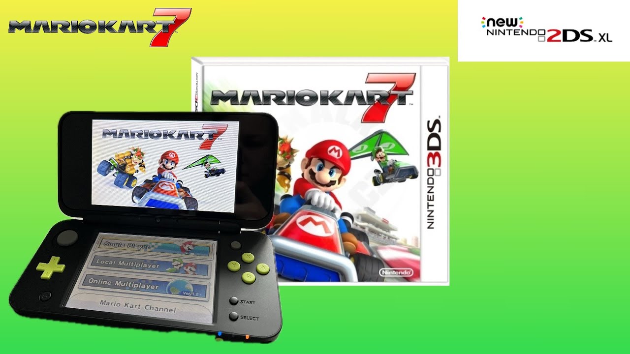 Mario Kart 7 | Nintendo 2DS XL Gameplay - YouTube