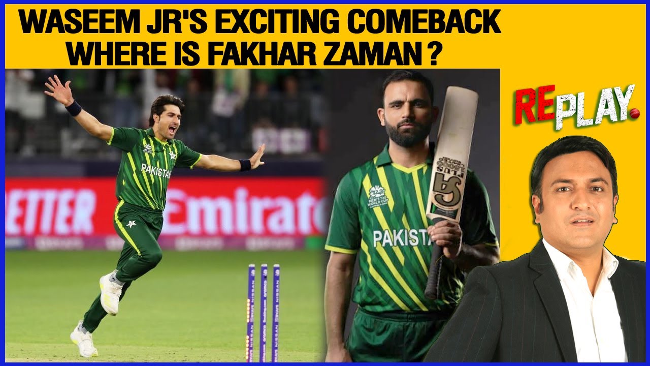 Waseem Jr's Exciting Comeback | Where Is Fakhar Zaman? | Pak vs Zim ...