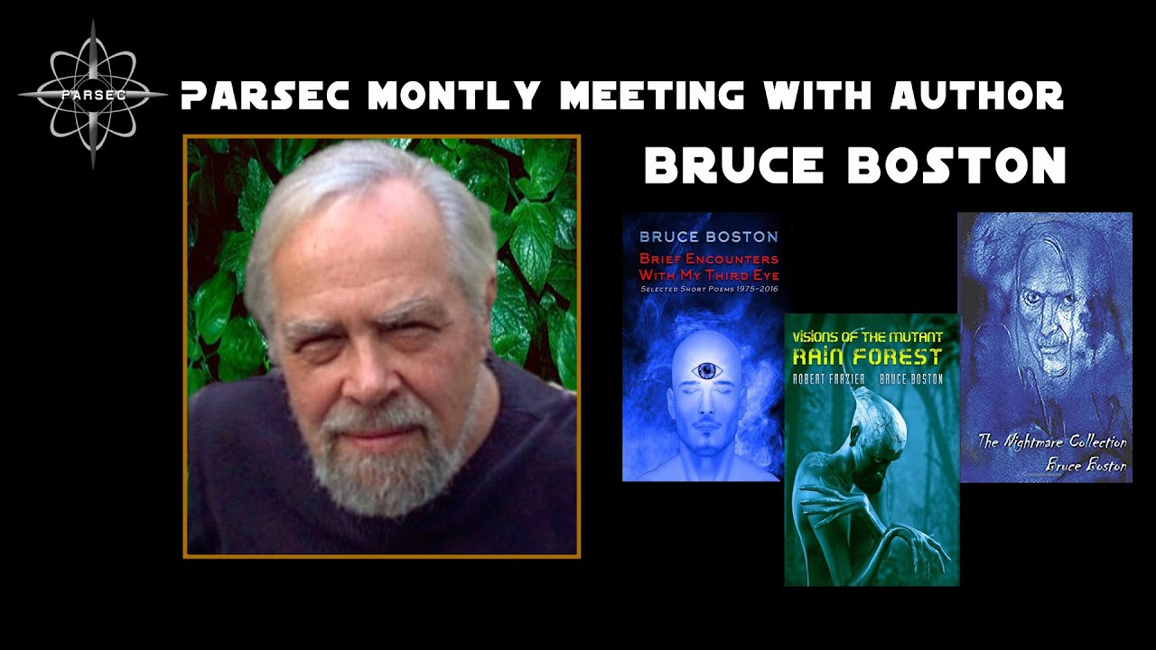 Author and poet Bruce Boston visits Parsec - YouTube