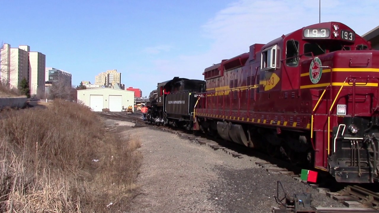 Duluth and Northeastern 28 - Back in action! - YouTube