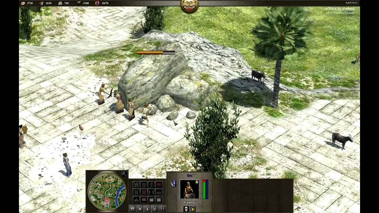 0AD game play footage - YouTube