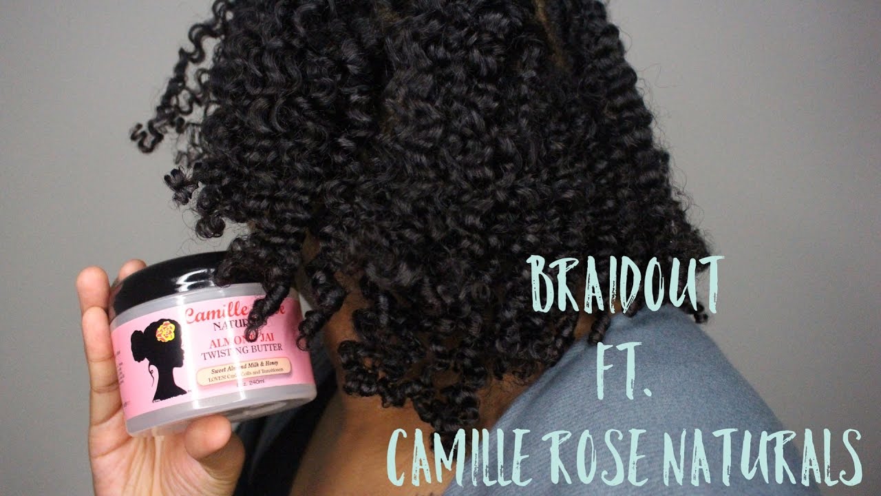 Easily Defined Braid Out Ft Camille Rose Naturals Youtube
