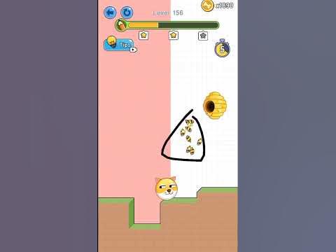 SAVE THE DOGE GAME! MOBILE GAME | LEVEL 156 | ALL LEVELS #shorts # ...