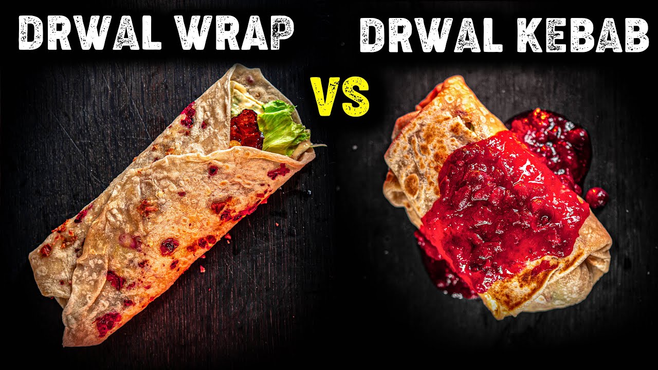 DRWAL KEBAB CZY DRWAL WRAP ? - Foxx Gotuje - Burger Drwala w nowej ...
