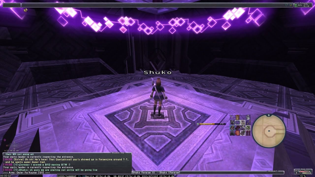 FFXI Sortie 3rd Run, Sch/Rdm Full Party - Learned alot! - YouTube