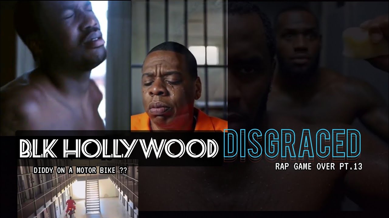 DIDDY Riding Motor Bike in Jail? BLACK HOLLYWOOD DISGRACED Pt13/LEBRON ...