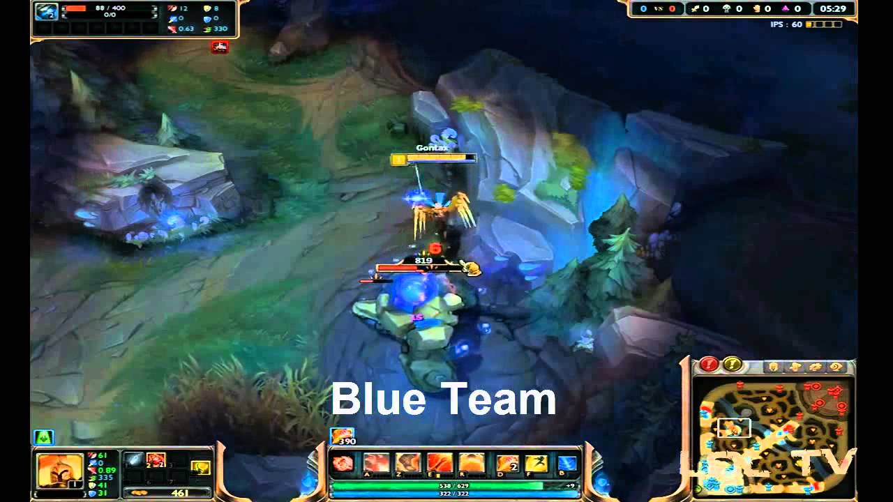Blue buff trick!!! Ăn blue lever 1 không mất máu @ - YouTube