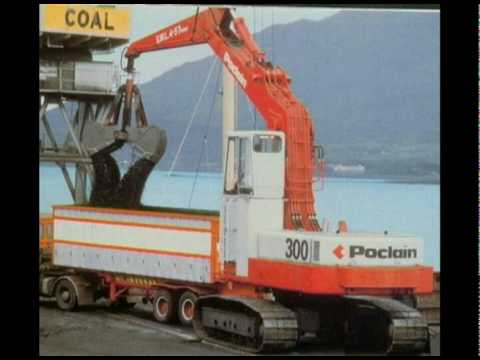 Poclain Excavators Slideshow - YouTube