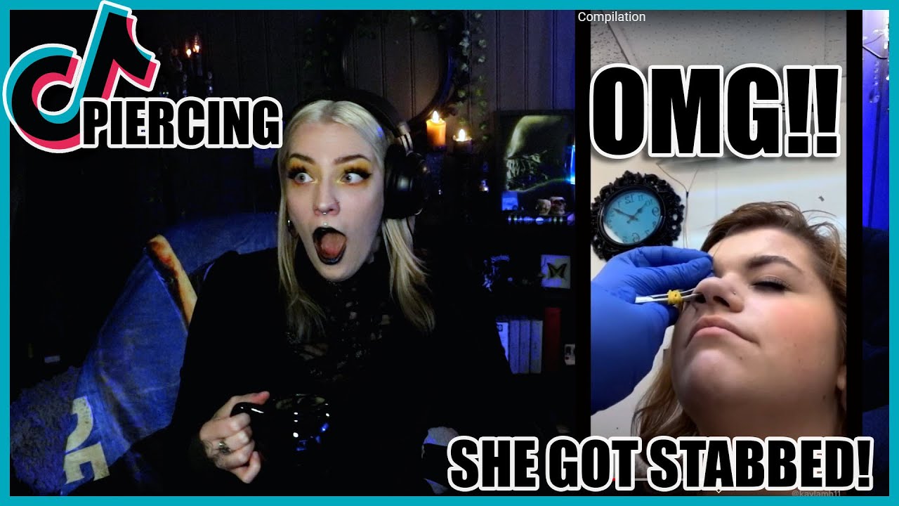 Reacting To #2 | TikTok Piercing FAILS - YouTube