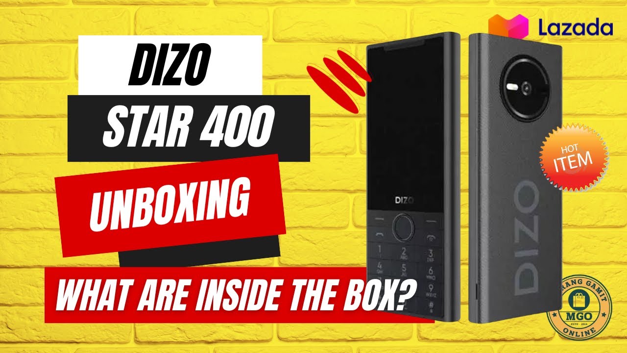 Unbox and Review - DIZO Star 400! Best Basic phone! - YouTube