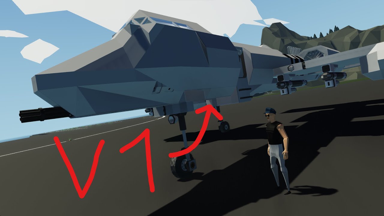 Mein Stormworks Fighter Jet V1! - YouTube