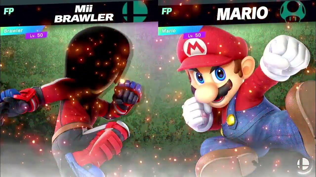 Super Smash Bros Ultimate Amiibo Fights Brawler vs the World #1 vs Mario - YouTube