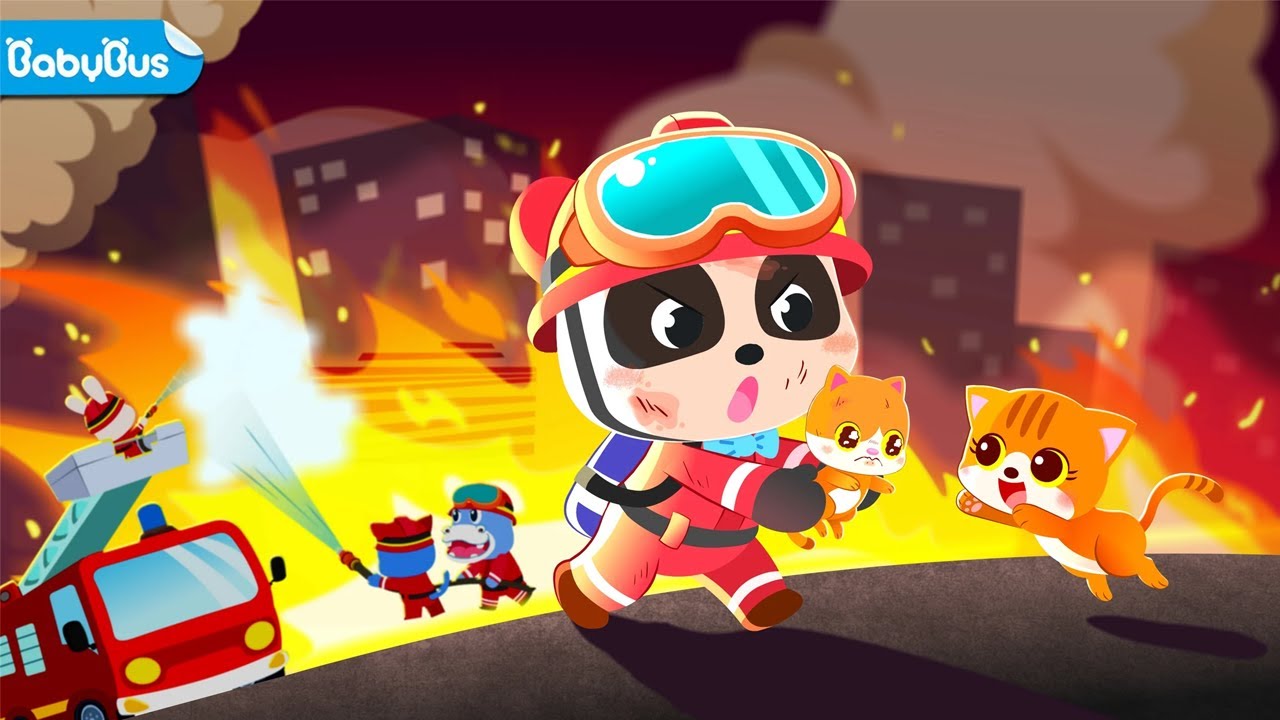 Baby Bus Rescue Service | Baby Bus Rescue Team New Episode | Fire ...