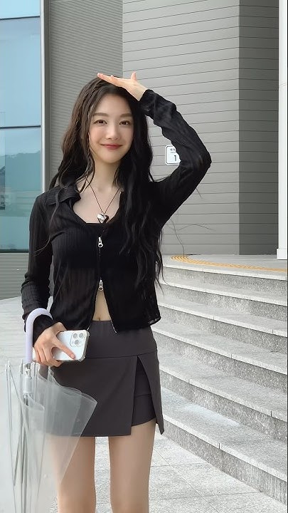 160cm/42kg 🤟 가디건 코디추천 #데일리룩 #대학생룩 #쇼핑몰추천 - YouTube