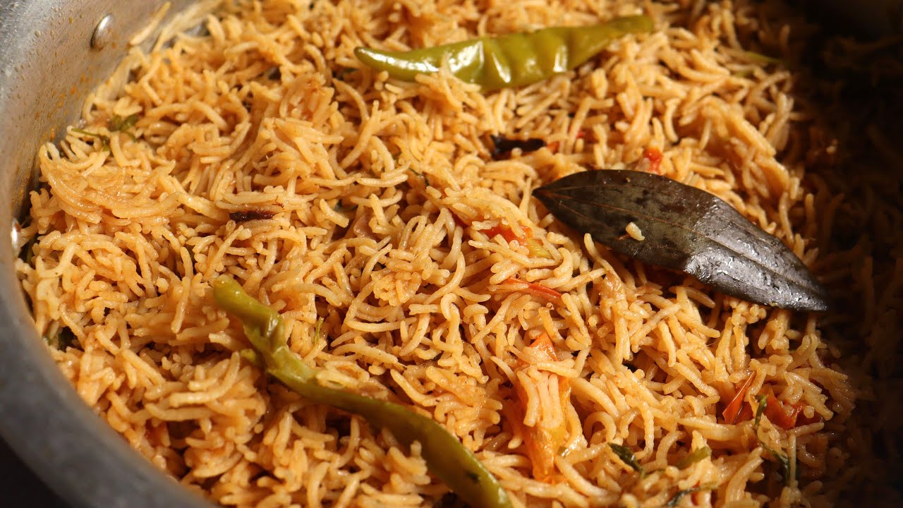 Bagara rice recipe | Muslim style bagara rice recipe - YouTube