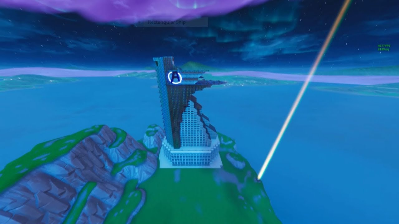 Fortnite Avengers tower creative mode map - YouTube