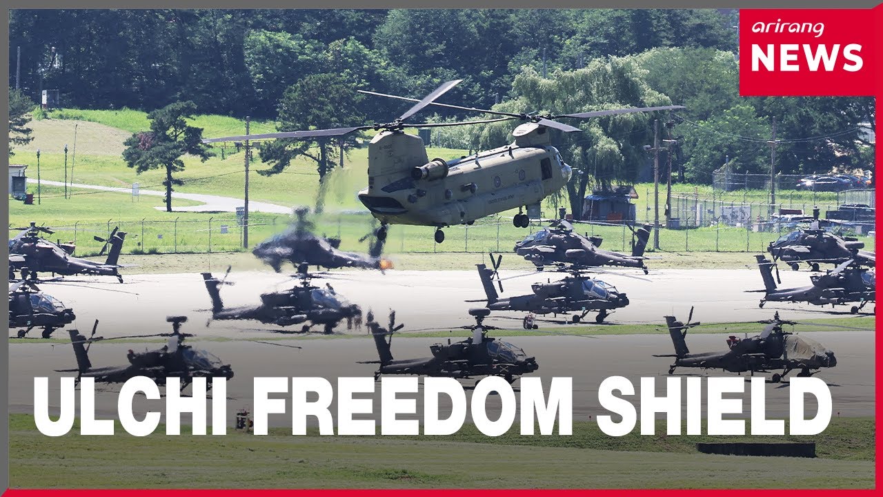 South Korea–U.S. joint military exercise "Ulchi Freedom Shield" begins ...