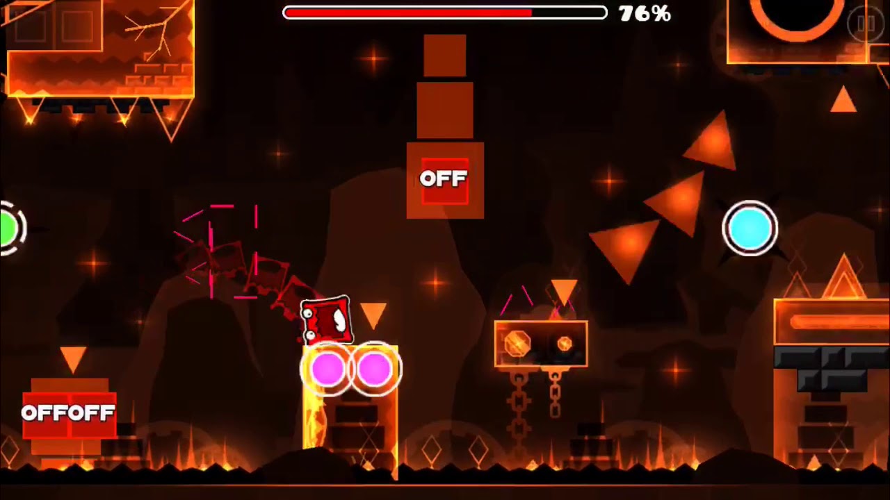 Geometry Dash - Molrock Volcano by AutoNick (Easy Demon) - YouTube