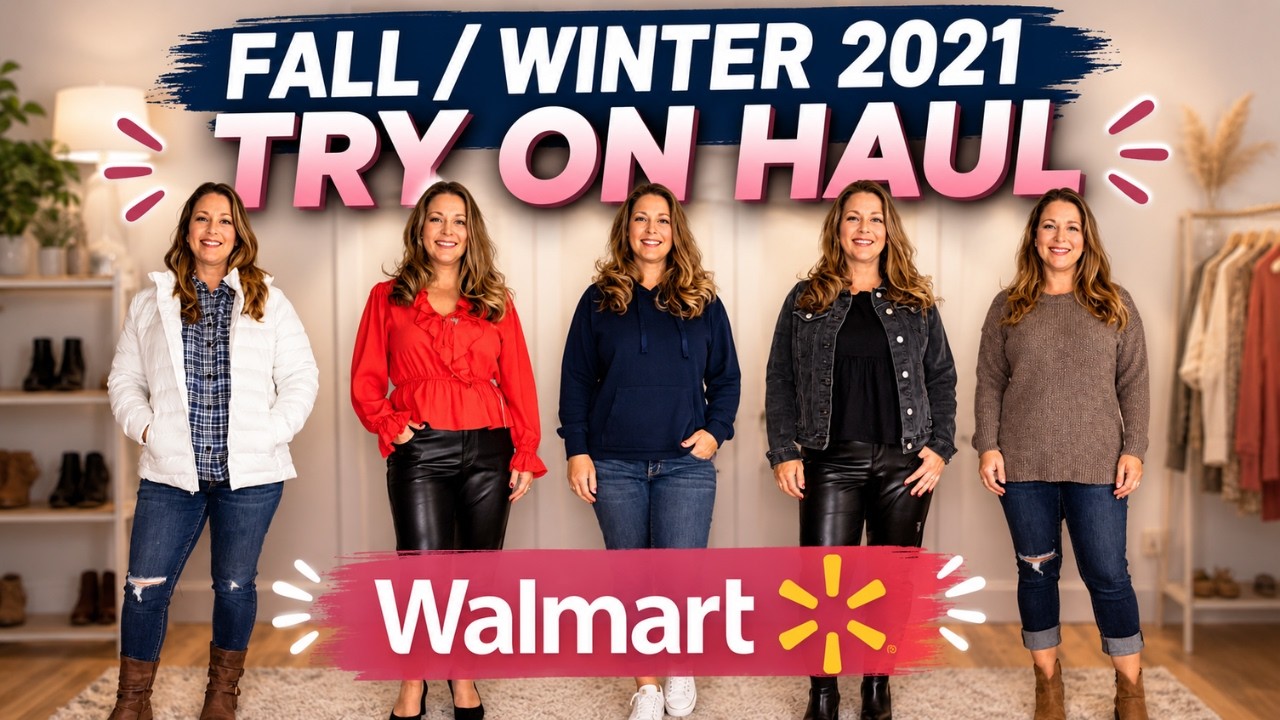 WALMART Fall/Winter 2021 Try On Haul | Fashion Over 40 - YouTube