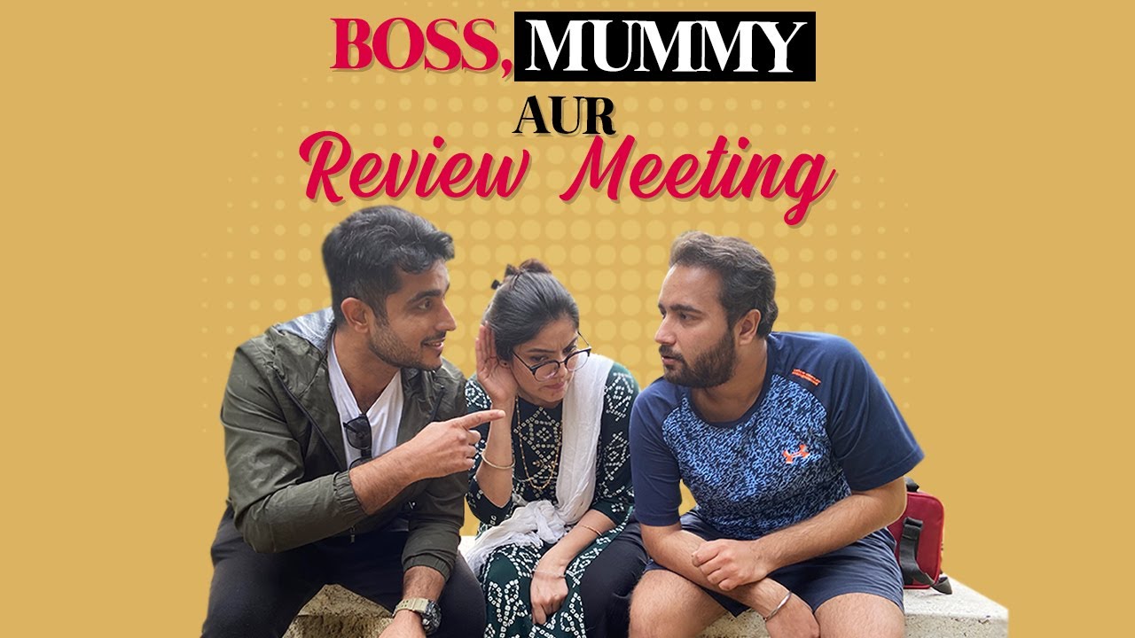 When Mom Joins Your Review Meeting | Life Tak - YouTube