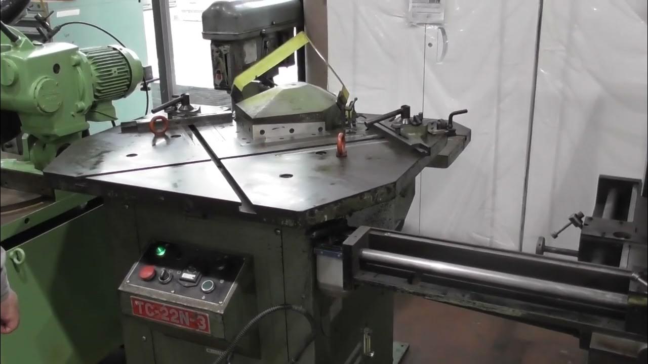 第207回機械工具入札会 _コーナーシャ_竹田機械_TC-22N-3 - YouTube