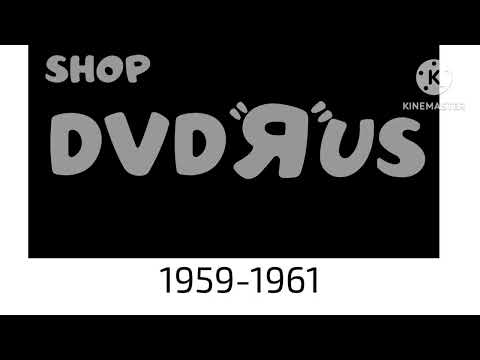 DVD R Us historical logos