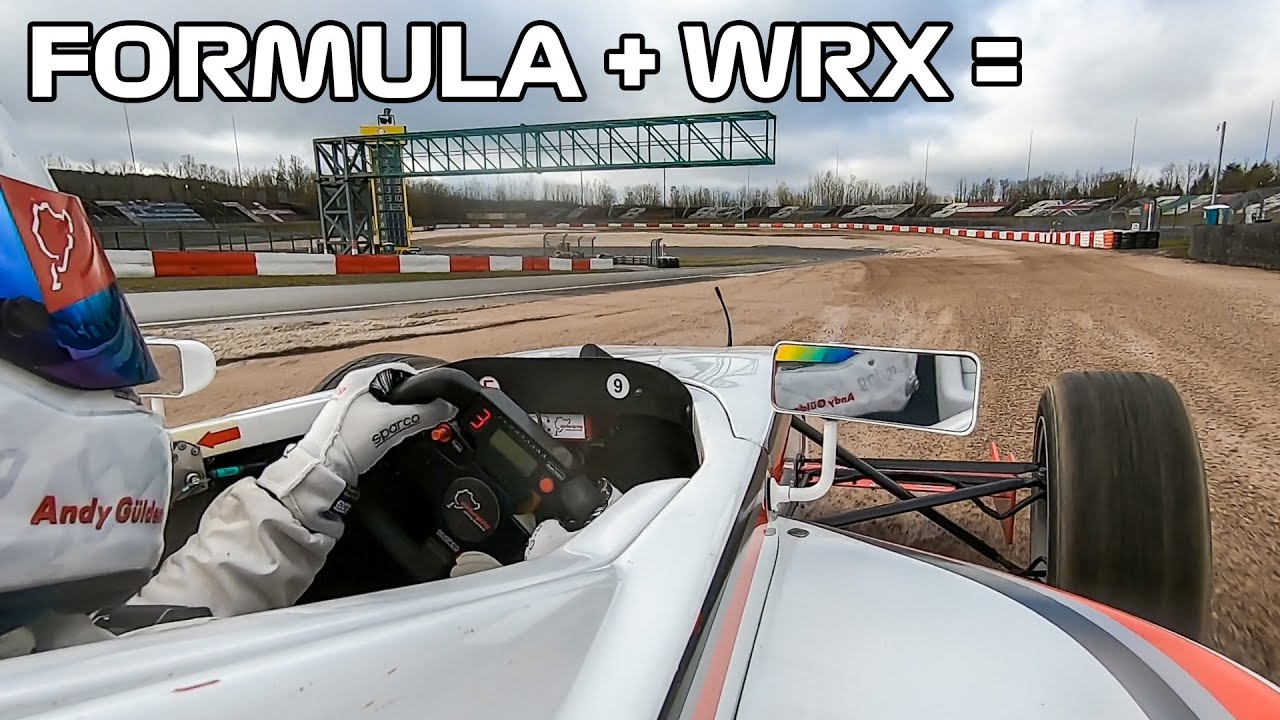 Driving a Formula Car on a World Rally Cross Track at the Nürburgring ...