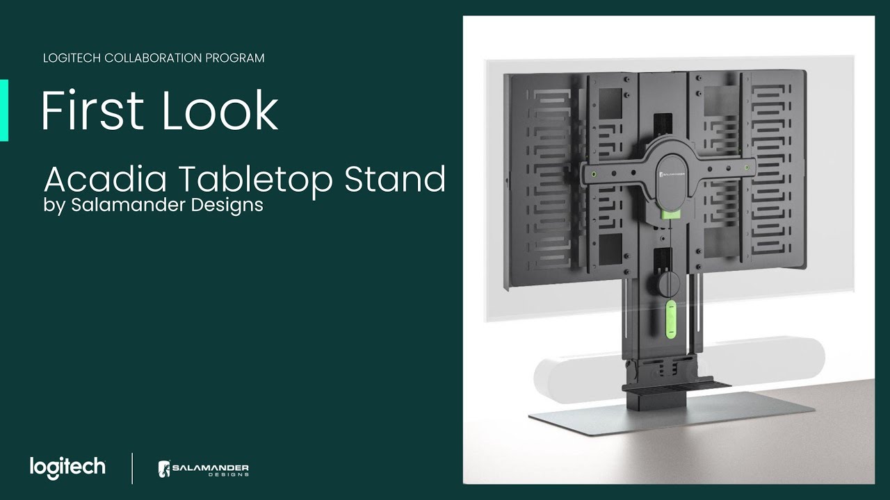 First Look: Acadia Tabletop Stand by Salamander Designs - YouTube