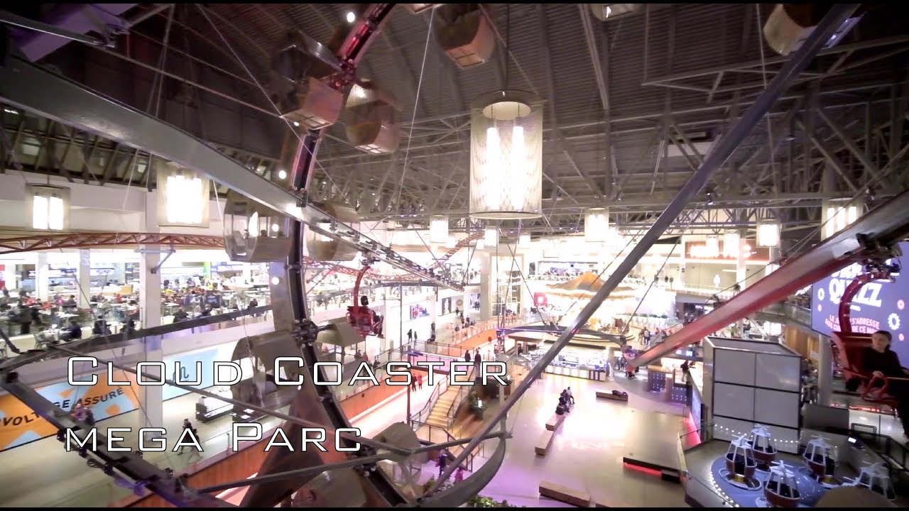 Roller Coasters- Cloud Coaster at Mega Parc (2019), Extreme Engineering - YouTube