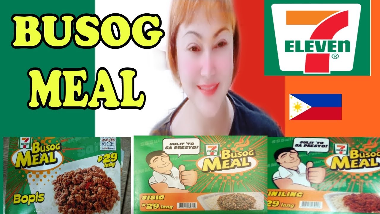 7 ELEVEN MUKBANG | BUSOG MEAL | PHILIPPINES MUKBANG - YouTube