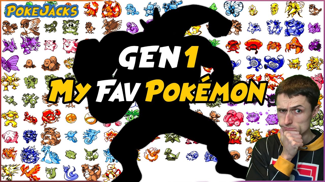 You'll NEVER Guess My Fav Pokemon - GEN 1 EDITION - YouTube