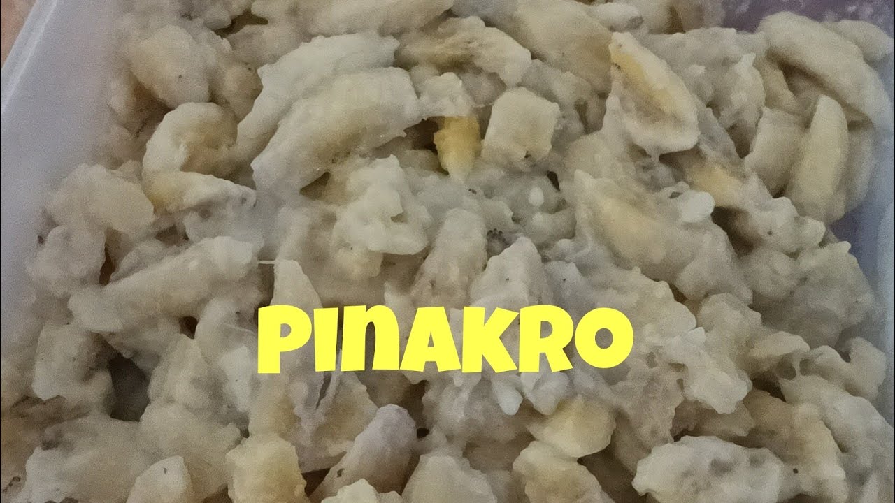 Ginataang Saging | Pinakro sa Bicol - YouTube
