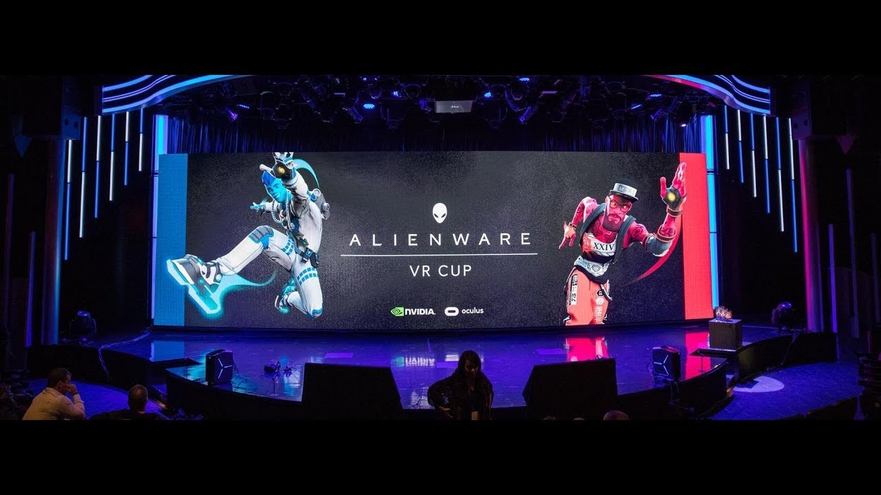 InsideVR - Alienware VR Cup CES 2018 - YouTube